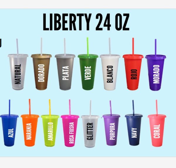 Vaso Liberty 24 Onzas, Personalizado graduación para tu fiesta – Tazas ...